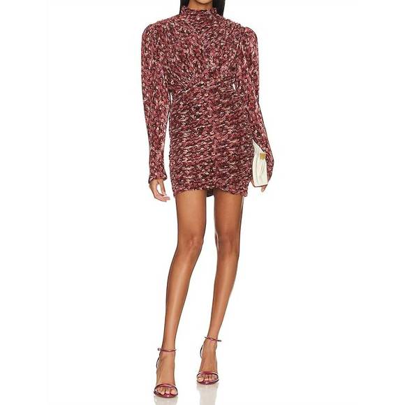 Sabina Musayev | Dresses | New Sabina Musayev Solly Dress In Ruby Print ...